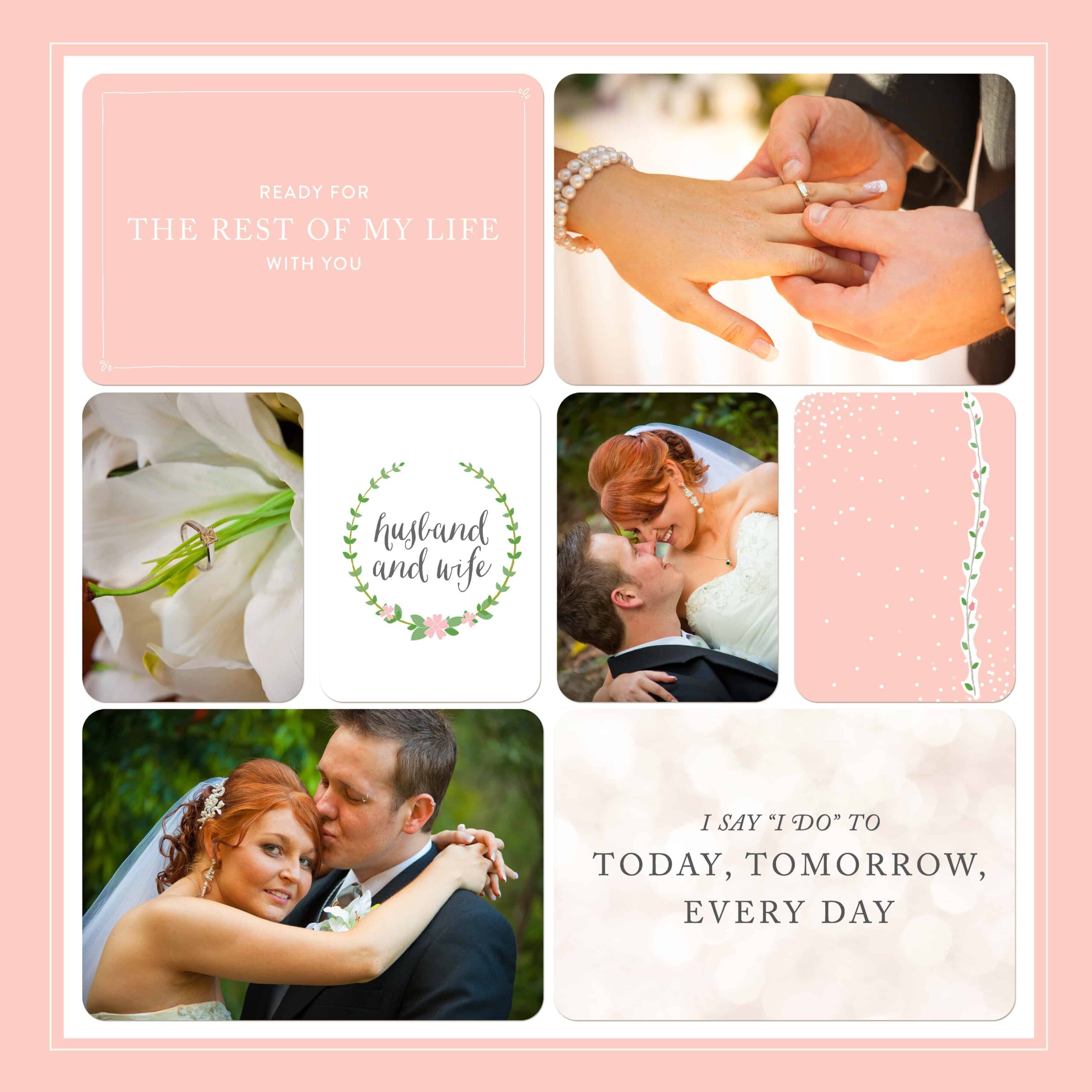 Project Life Wedding | Simplify Create Inspire