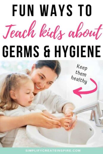 Teaching Kids About Germs & Healthy Habits | Simplify Create Inspire