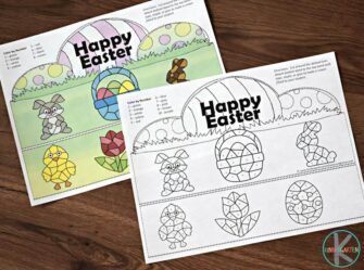 50+ Free Printable Easter Colouring Pages & Activities
