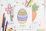 50+ Free Printable Easter Colouring Pages & Activities