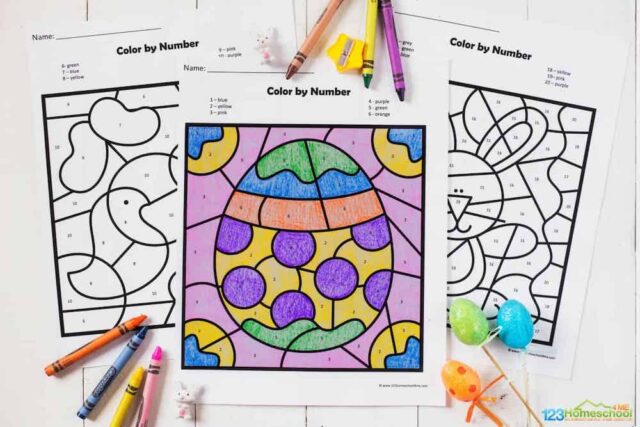 50+ Free Printable Easter Colouring Pages & Activities