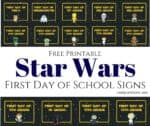 1st & Last Day Of School Photo Ideas & Free First Day Of School Printables