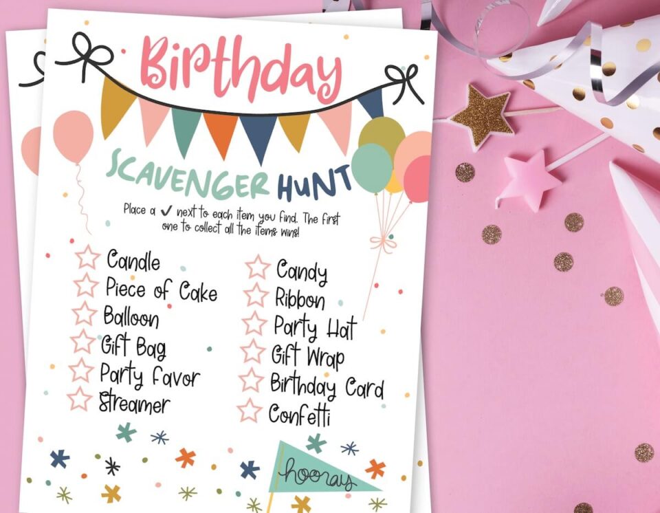 43 Cool Activities & Birthday Party Games For Kids