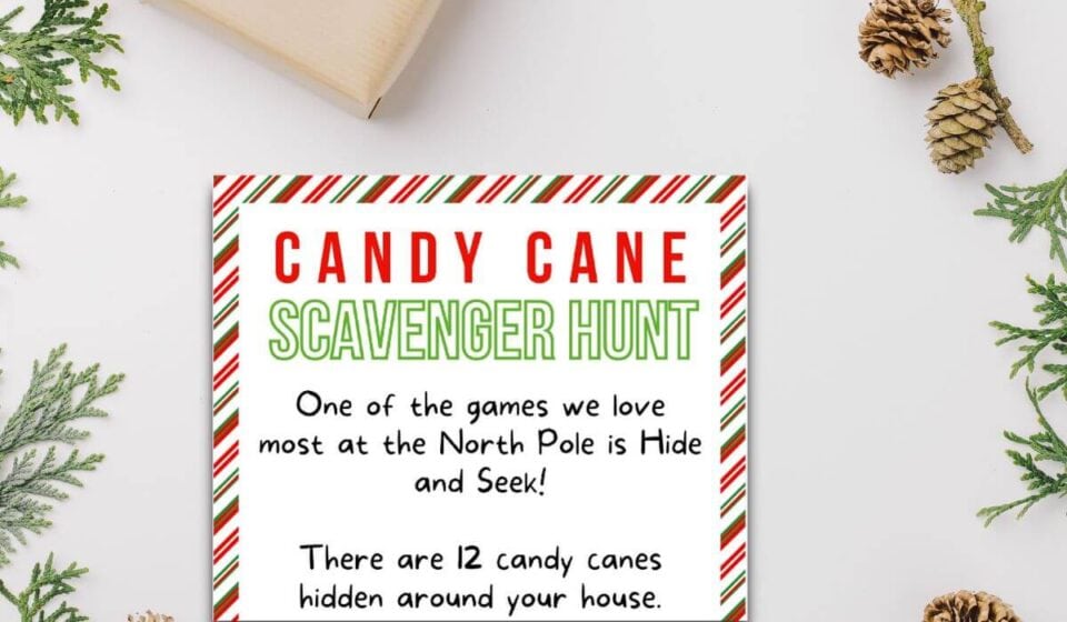 Elf On The Shelf Scavenger Hunt With Free Printable Clues
