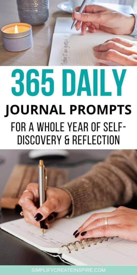 365 Daily Journal Prompts For Self-Discovery