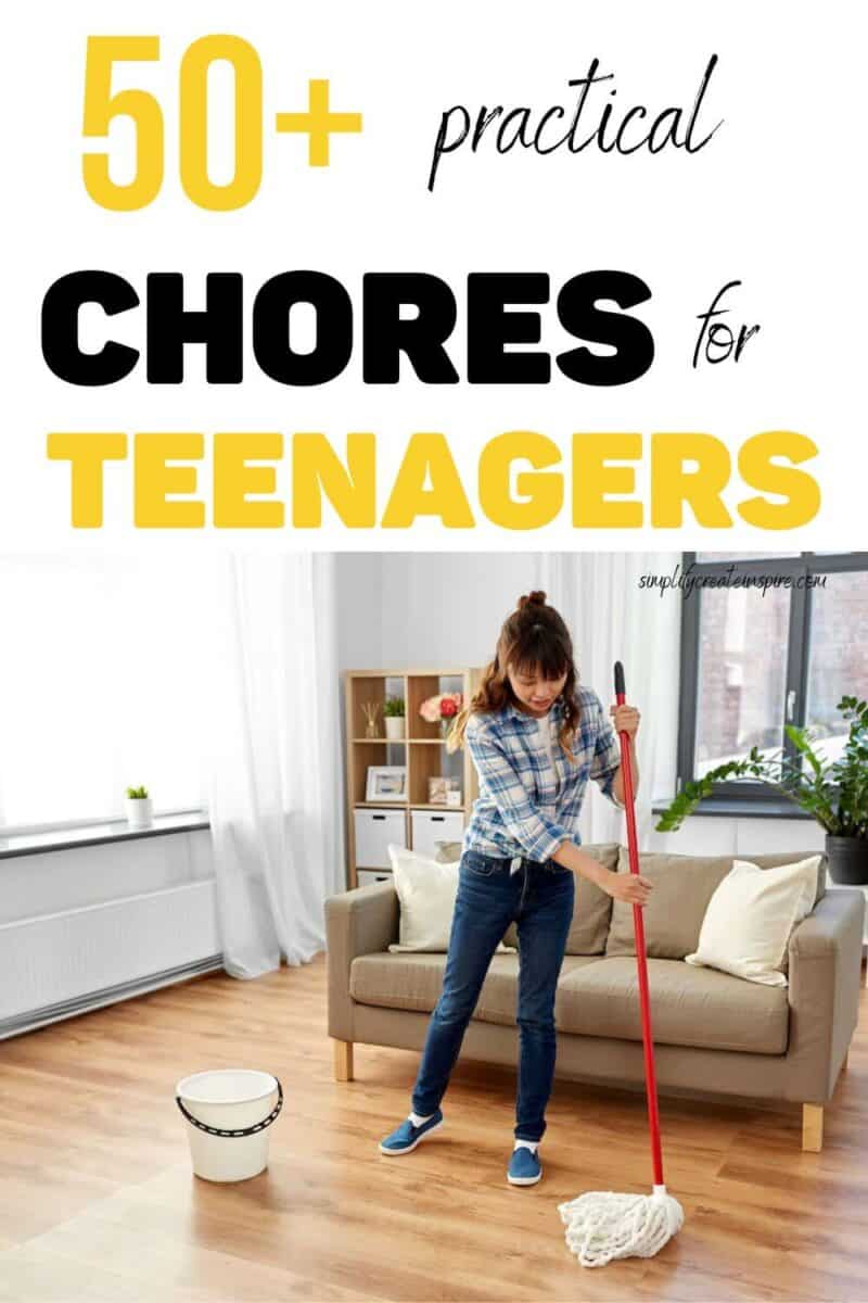 Chores For Teenagers: Over 50 Household Jobs For Teens