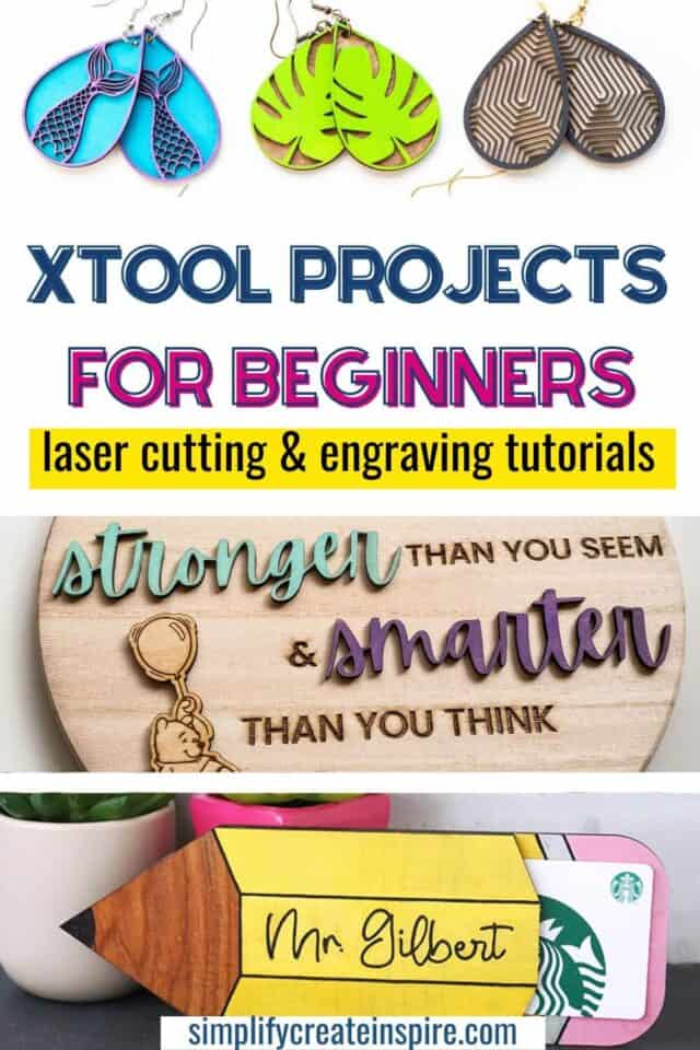 16 Beginner XTool Projects & Laser Cutting Tutorials