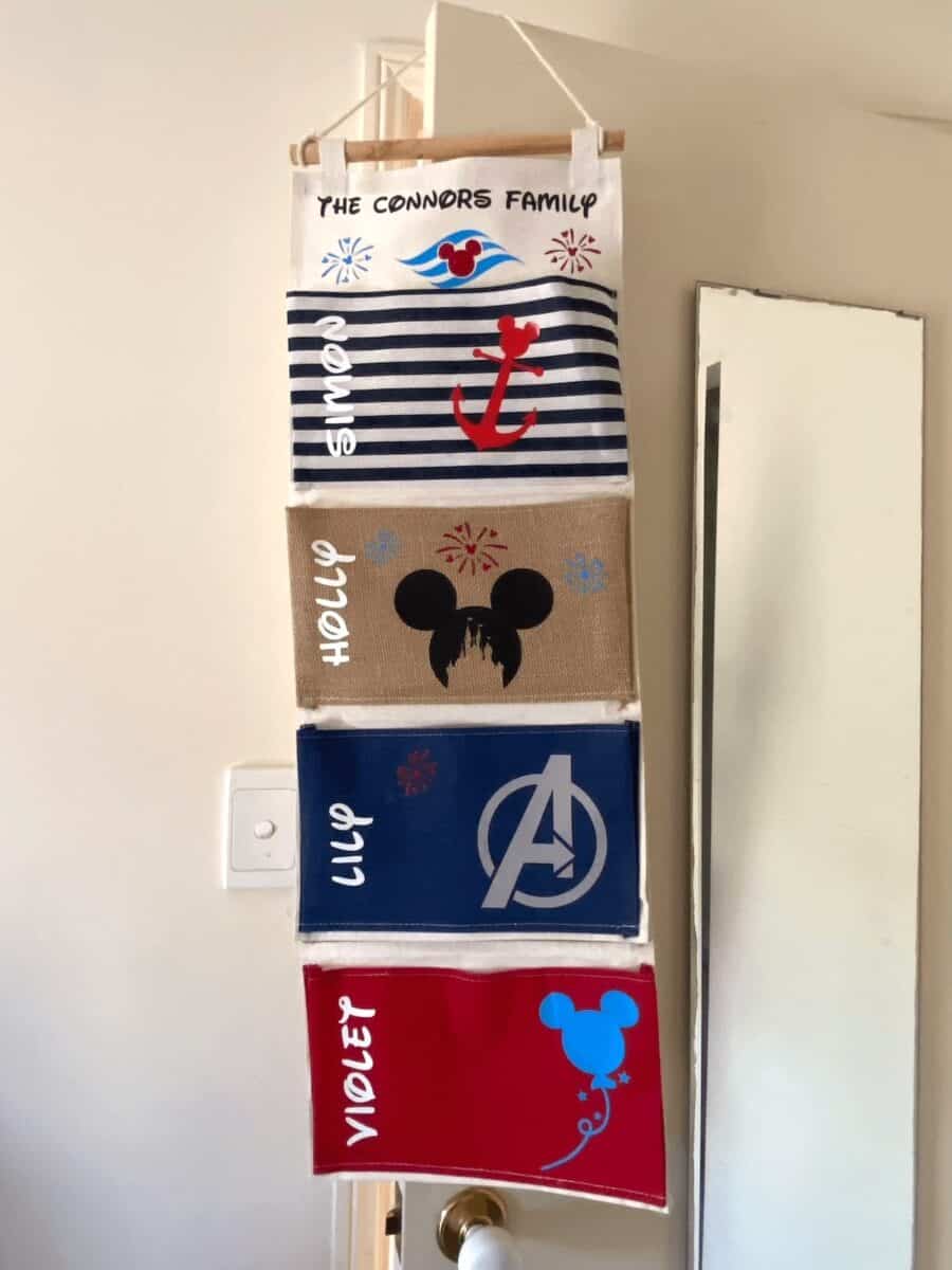 Easy No-Sew Fish Extender Door Hanger For Your Disney Cruise