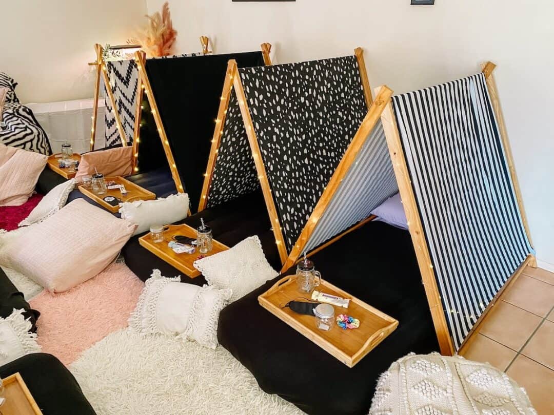Diy Teepee Slumber Party At Home The Ultimate Sleepover