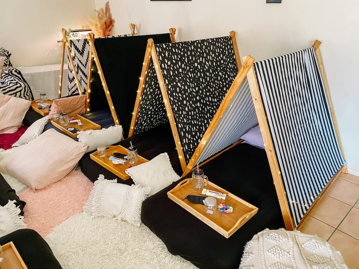 DIY Teepee Slumber Party At Home: The Ultimate Sleepover