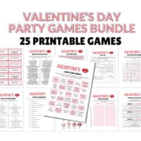 Valentine Left Right Game - Valentine's Day Party Game