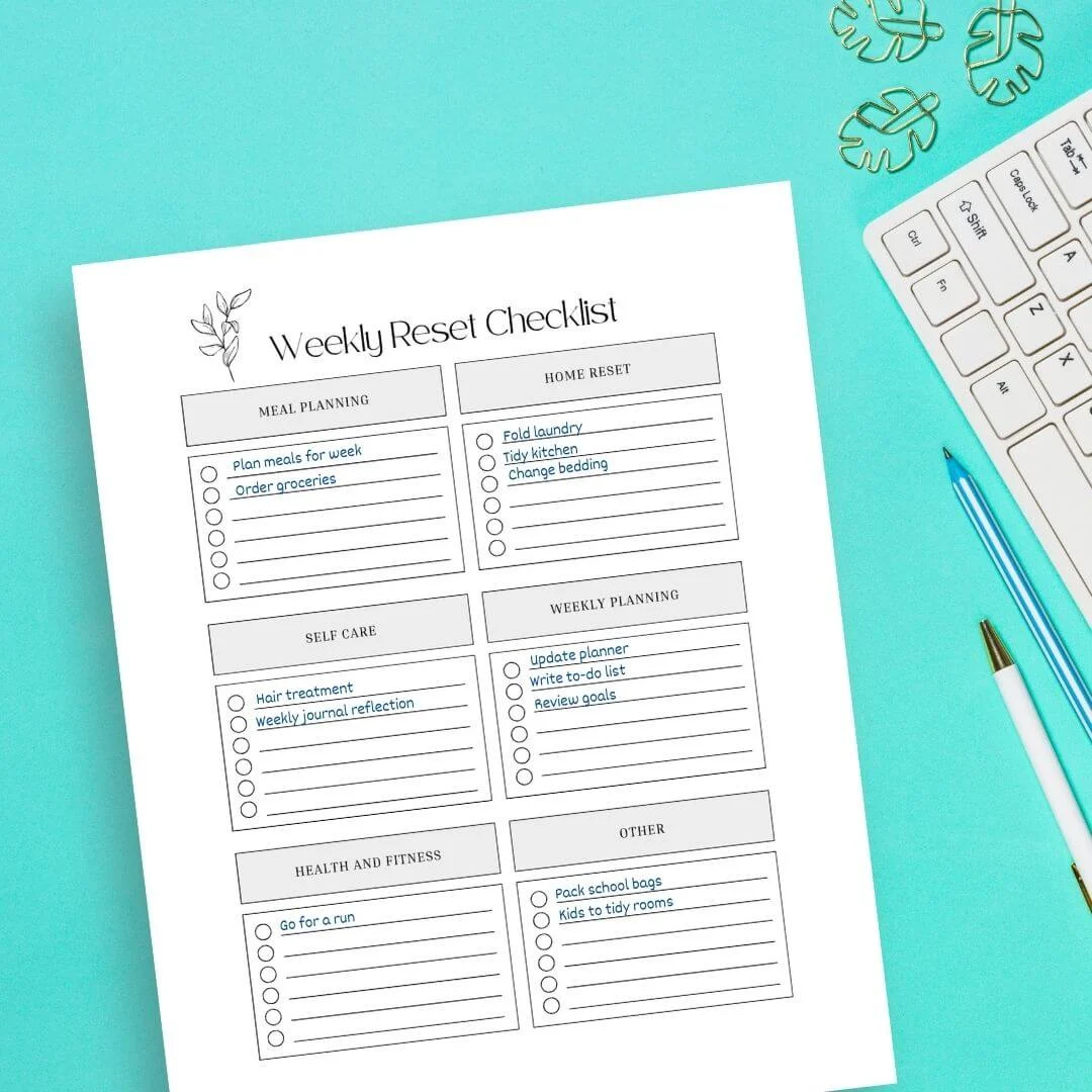 Create A Sunday Reset Routine & Skip The 'Sunday Scaries'