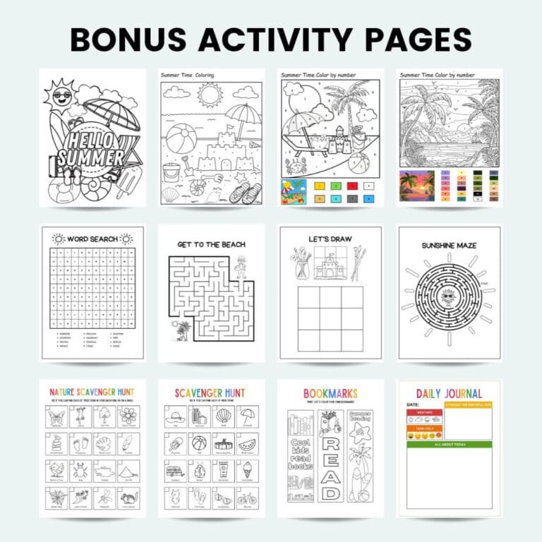 The Ultimate Summer Planner: Plan Your Best Summer Ever