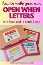 Open When Letters: Letter Ideas, What To Include & Rules