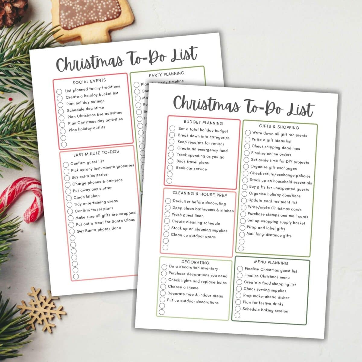 Ultimate Christmas To-Do List + Free Holiday Prep Checklist